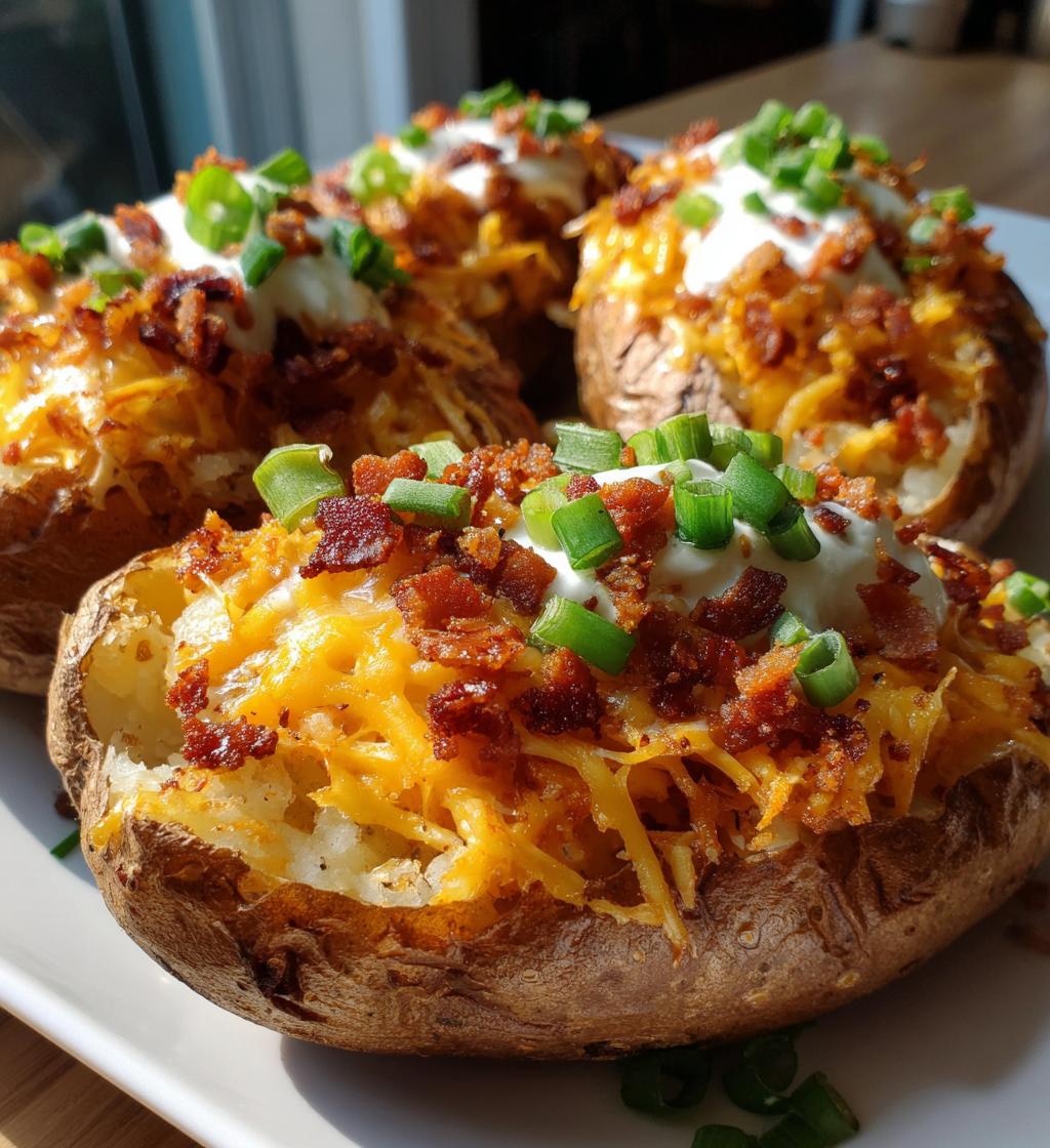 Baked Loaded Potato Boats: 5 Irresistibly Cheesy Delights - Smaczne ...